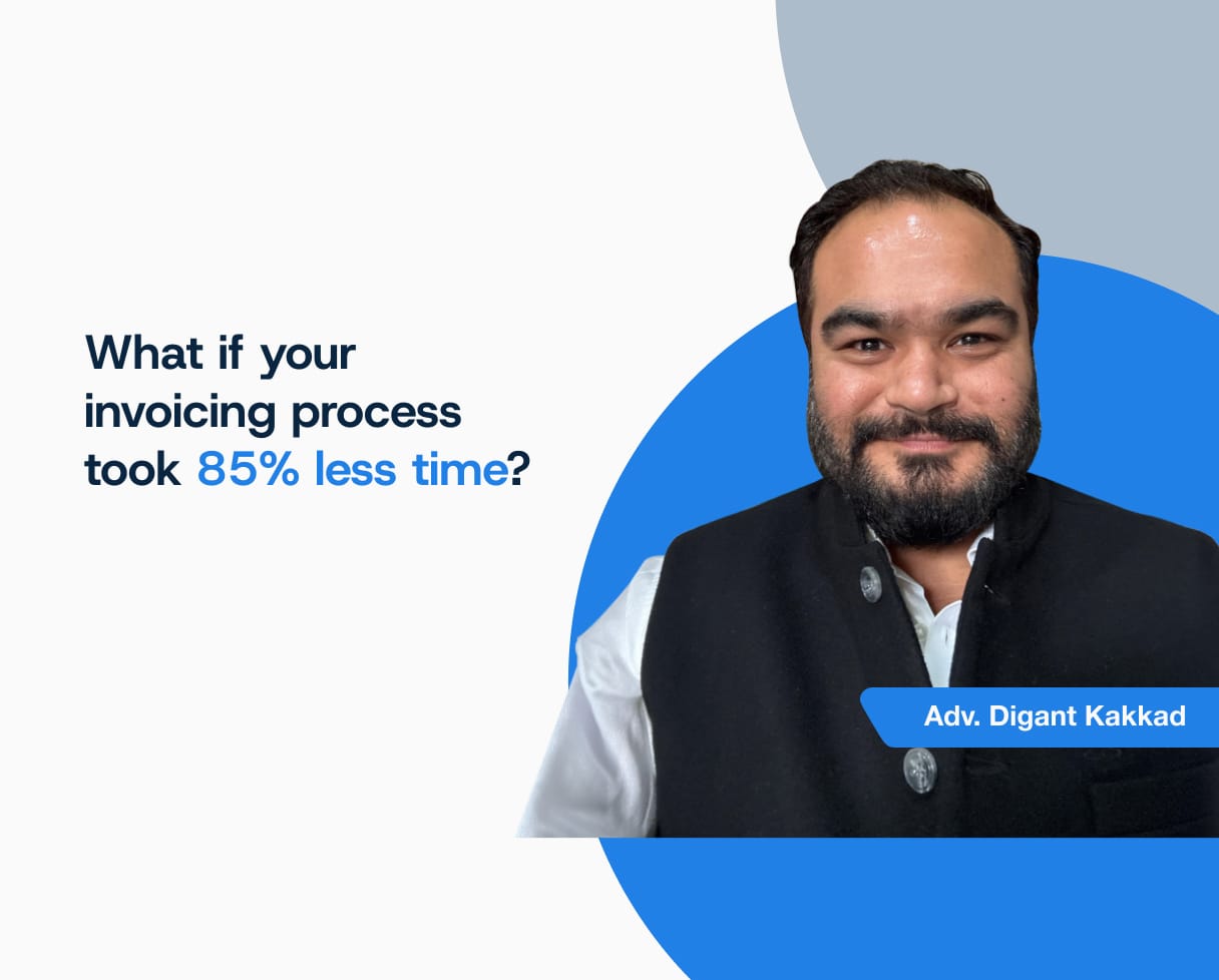 What if your invoicing process took 85% less time?